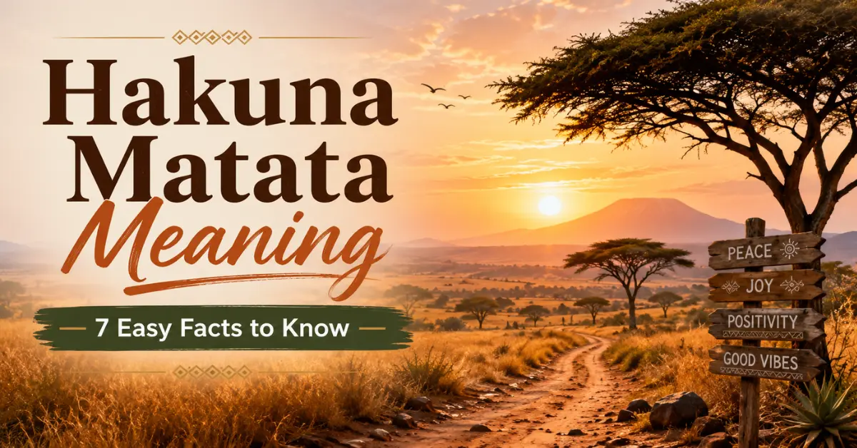 Hakuna Matata Meaning - 7 Easy Facts To Know